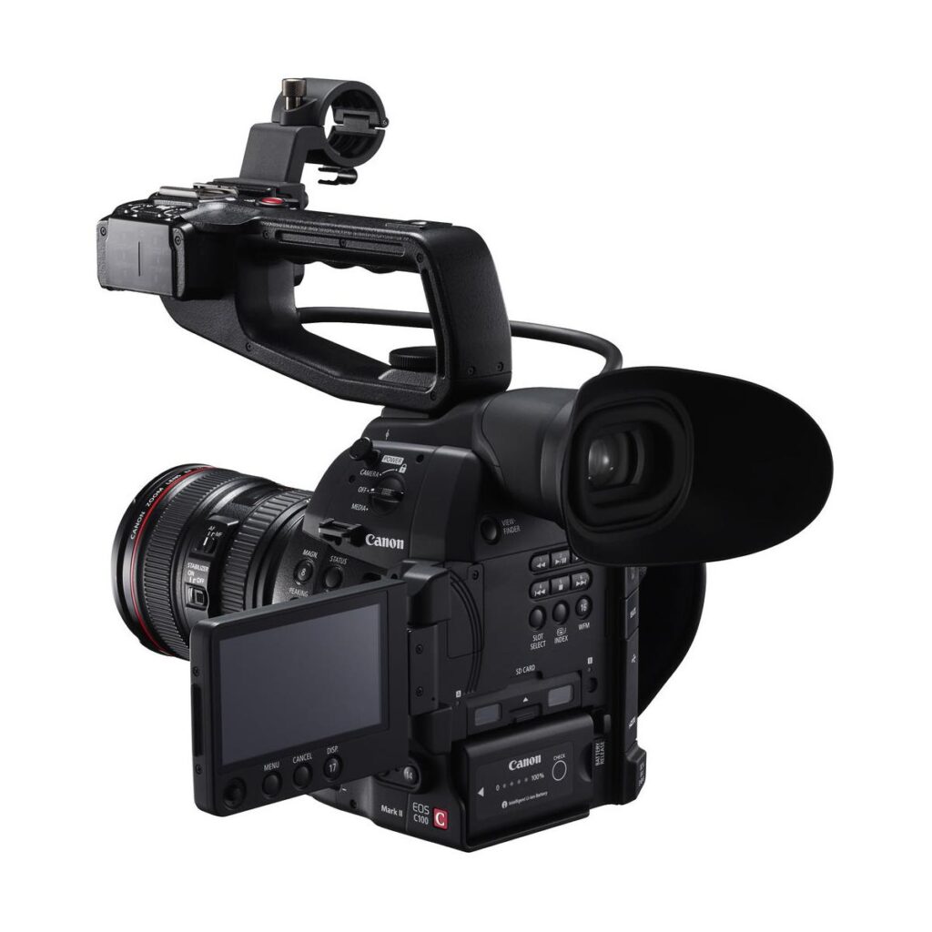 Canon EOS C100 Mark II Digital HD Dual Pixel CMOS Camera with EF 24 ...