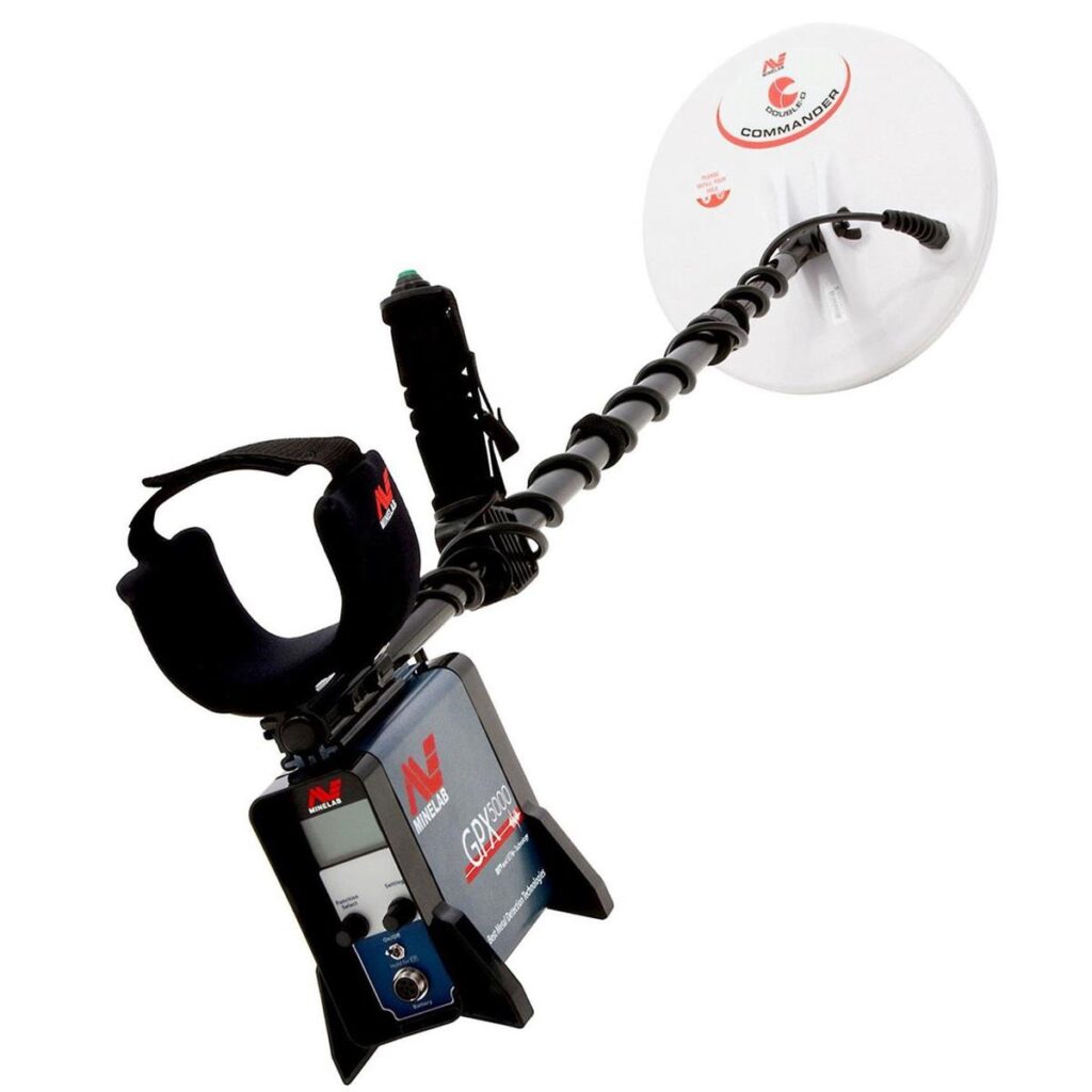 Minelab GPX 5000 Gold Metal Detector with 11 Round Double-D and 15×12 ...