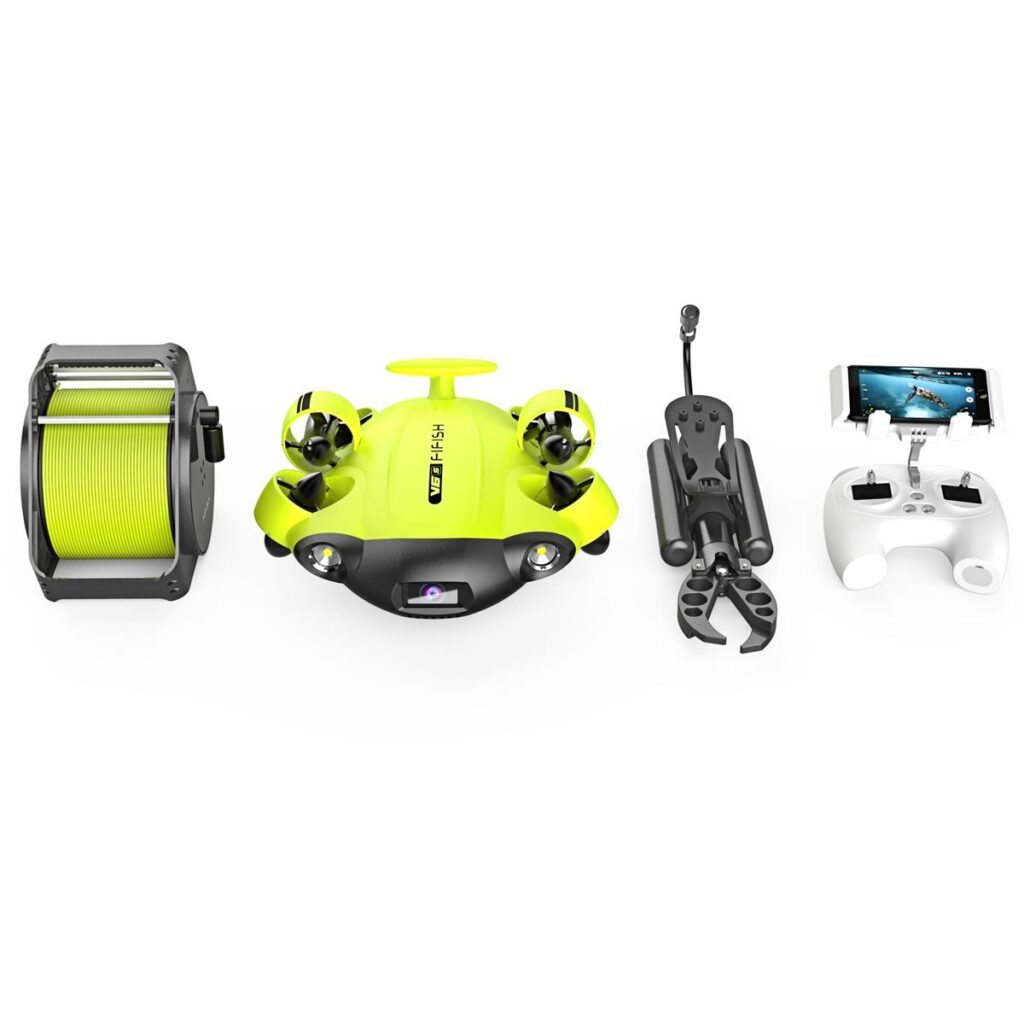 Qysea FIFISH V6s Underwater ROV with Robotic Claw - Zoom2Deals